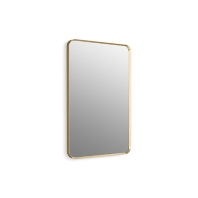 KOHLER Essential Rectangular Wall Mirror, Bathroom / Vanity Mirror with Frame & Reviews | Wayfair